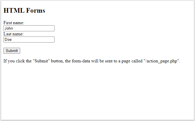 آموزش HTML Forms | آتریا